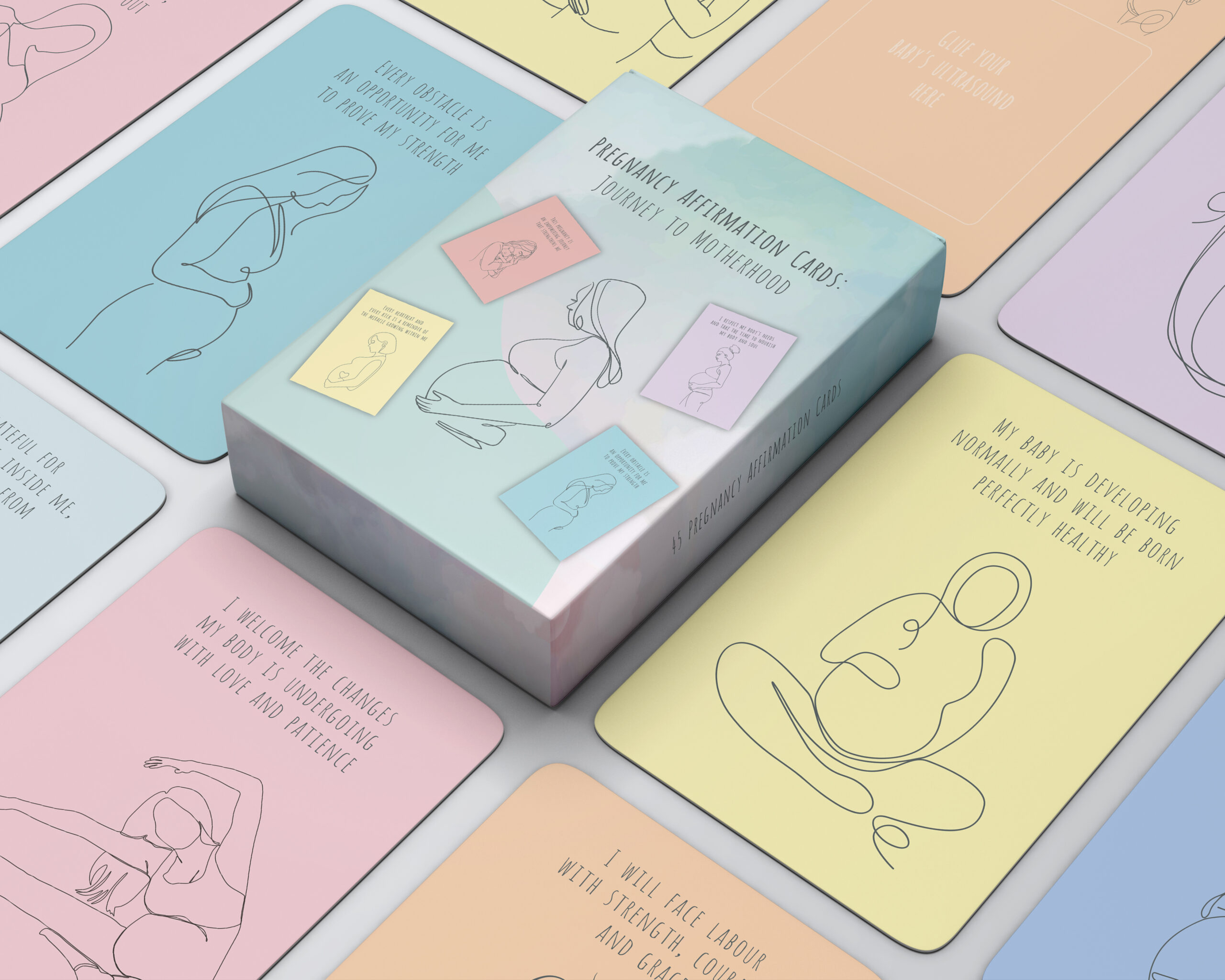 (Digital) Pregnancy Affirmation Cards: Journey to Motherhood - English ...
